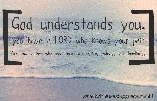 “God Understands” 9/07/2020 Written by Xochitl Dixon for “Our Daily ...